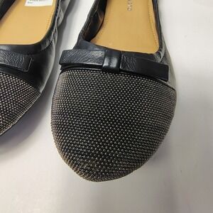 Franco Sarto | Shoes | Franco Sarto Centara Black Leather Beaded Cap ...